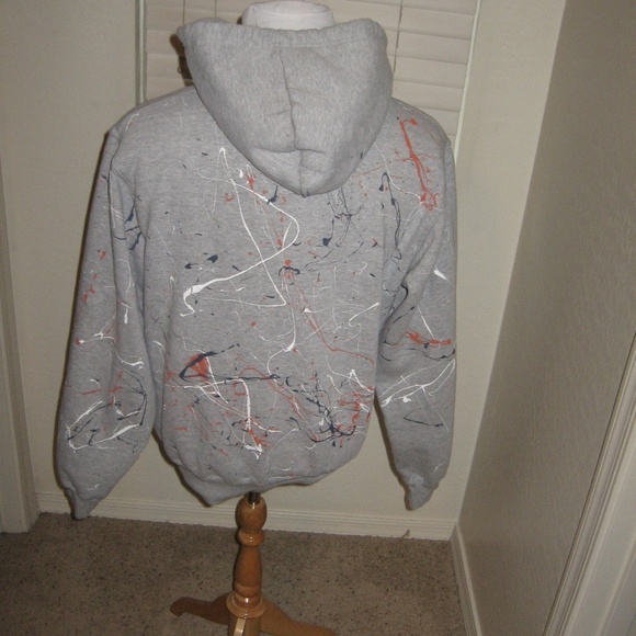 Butler University | Tops | Butler University Hoodie Wpaint Splatter ...
